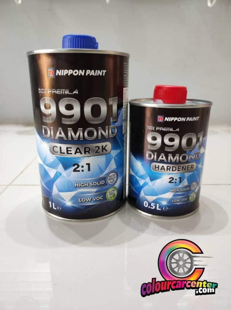 แลคเกอร์เซรามิค 2k NIPPON NAX 9901 DIAMOND 2:1